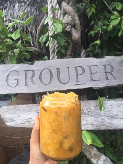 How to make delicious tropical jam at home.